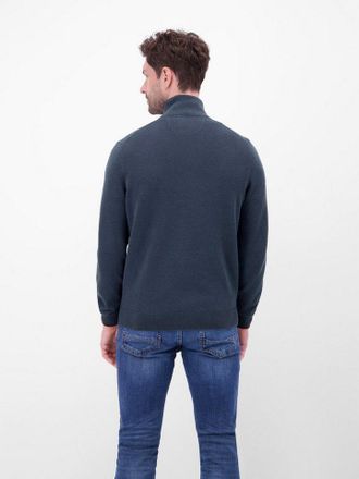 Lerros Strickjacke mit Rei&szlig;verschluss und Stehkragen