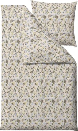 Södahl Organic Abstract Bio-Bettwäsche-Set aus 100% Bio-Baumwolle, Bettbezug 135 x 200 cm, Kissenbezug 80 x 80 cm, Sky Blue (Blau)