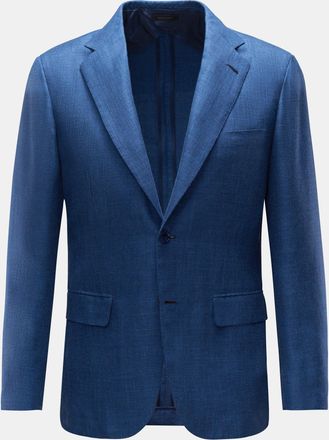 Brioni Herren - Sakko New Plume dunkelblau meliert