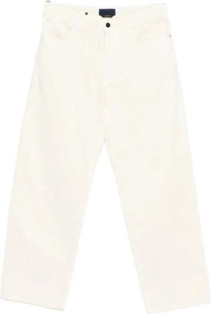 Stone Island Homme, Pantalons, Beige, Taille: W33 Jeans Pantalone Loose