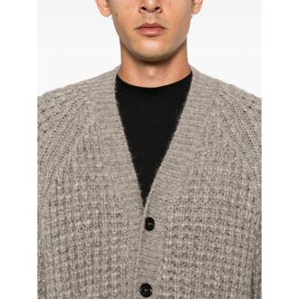 Roberto Collina Taupe Cardigan - Gray