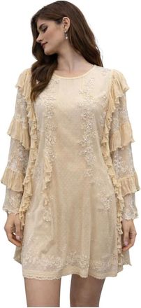 Aniye By Femme, Robes, Beige, Taille: 38 FR Tulle Dress