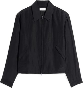 Christophe Lemaire Homme, Vestes, Noir, Taille: M Blouson Court