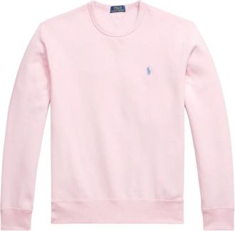 Ralph Lauren Homme, Sweatshirts et sweats &agrave; capuche, Rose, Taille: L Fleece SweaT-shirt