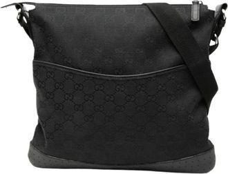 Gucci Sac bandouli&egrave;re Pre-owned - Femme - Pre-owned - Noir - Taille: ONE Size
