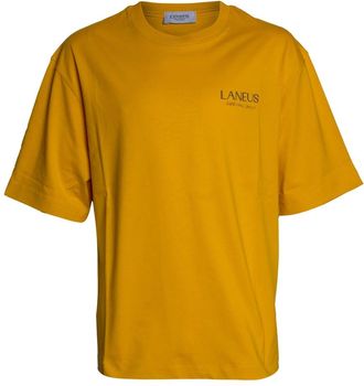 Laneus Homme, Tops, Vert, Taille: M T-shirt oversize en jersey