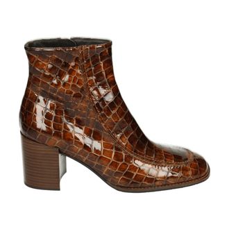 Pertini Westernstil cognac Lackstiefel - - Shoes - Damen - Braun - 36 EU