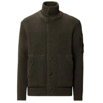 C.P. Company C.p. Company, Herren, Strickwaren, Grün, MGröße