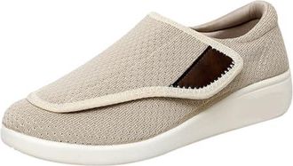 Generic Chaussures orthop&eacute;diques pieds nus &agrave; enfiler pour femme - Chaussures de marche l&eacute;g&egrave;res et gonfl&eacute;es - Semelle plate - Chaussures de fitness confortable