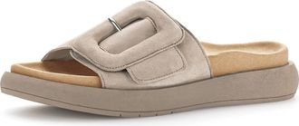 Gabor Damen Pantoletten, Frauen Slipper,Best Fitting,Freizeitschuhe,Schlupfschuhe,schluepfschuhe,Slip-ons,Backless Slipper,Desert,40 EU / 6.5 UK