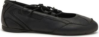 Diesel Femme, Chaussures, Noir, Taille: 39 EU D-Mile Ballerina Lace Up