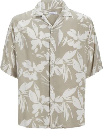 Jack & Jones Jjejeff AOP Resort Shirt Ss Sn