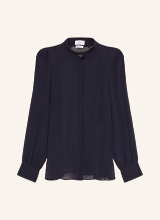Alexander McQueen Mcqueen Seidenbluse blau