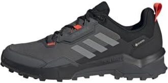 adidas Homme Terrex AX4 Gore-TEX Hiking Shoes Chaussures de randonnée, Grey Six/Grey Four/Solar Red, 42 2/3 EU