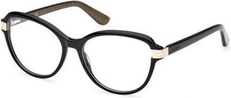 Guess Femme, Accessoires, Noir, Taille: 55 MM Monture optique oeil-de-chat