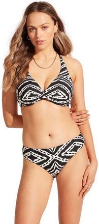 Seafolly Damen Bikinihose Zanzibar Retro Pant