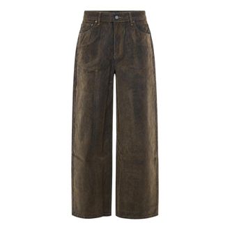 Daily Paper Clothing Velvet Shield Oversized Jeans - - Jeans - Herren - Braun - L