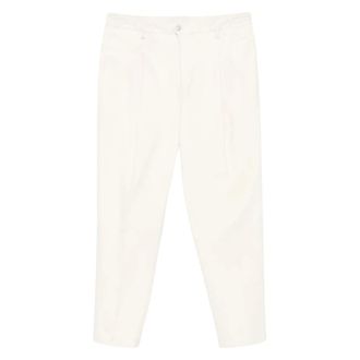 BRIGLIA 1949 Homme, Pantalons, Blanc, Taille: 2XL Bg21S Pantalon Pliss&eacute;