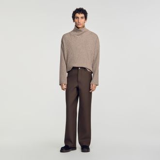 Sandro Gerade geschnittene 5-Pocket-Hose
