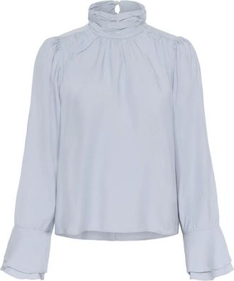 Karen by Simonsen Femme, Blouses et Chemises, Bleu, Taille: 44 FR Blouses