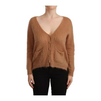 Pink Memories Femme, Pulls, Brun, Taille: 38 FR Pull &agrave; Manches Longues