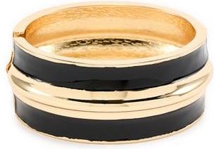 Au Printemps Paris Bracelet &eacute;maill&eacute; en acier
