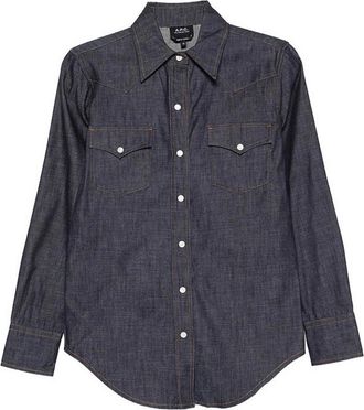 A.P.C. A. P.C. Chemise - Bleu