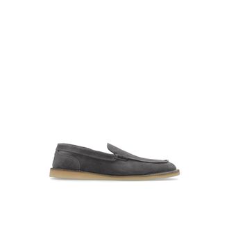 Dolce & Gabbana Lederschuhe - - Shoes - Herren - Grau - 39 EU