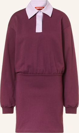 Worst Behavior Wrstbhvr Sweat-Polokleid Ilio v3 rot