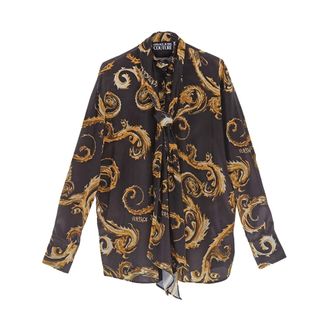 Versace Jeans Couture Damen, Blusen & Hemden, Mehrfarbig, 2XSGr&ouml;&szlig;e