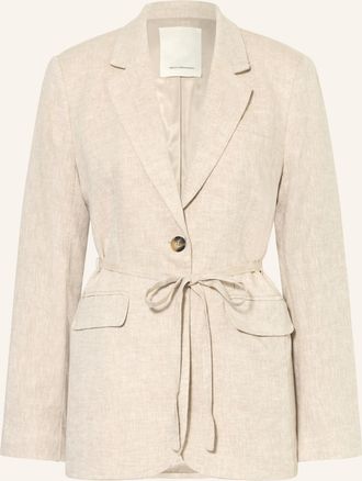 Moss Copenhagen Msch Copenhagen Blazer Mschviana Ginia Mit Leinen beige