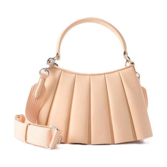 Lacoste Femme, Sacs, Rose, Taille: ONE Size Lenglen Small Leather Bag