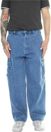 Obey Homme, Jeans, Bleu, Taille: W32 Jeans Coupe Ample