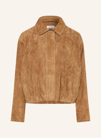Darling Harbour Darling Harbour Lederblouson braun