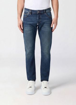 Philipp Plein Jeans Homme couleur Bleu