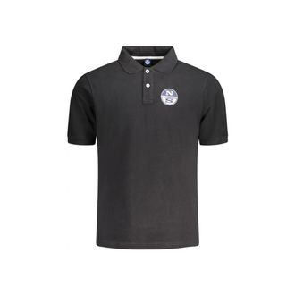 North Sails Homme, Tops, Noir, Taille: XL Polo Piqu&eacute;