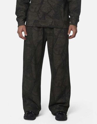 Good For Nothing jogger oversize en molleton de coton camouflage marron