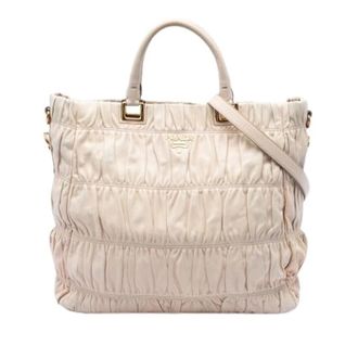 Prada Pre-owned Vintage Satchel - - Pre-owned - Damen - Beige - ONE SIZE