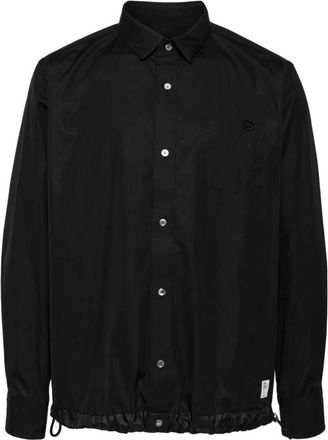 sacai Homme, Chemises, Noir, Taille: S Casual Chemises