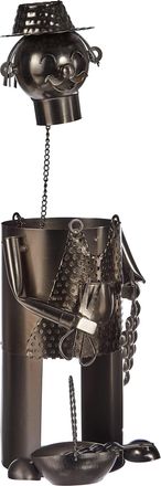 Enesco Home Deko Flaschenhalter, Mehrfarbig, einzigartig