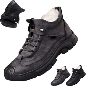 Generic Chaussures de randonnée pour homme - Isolation thermique - Confortables - Doublure en laine chaude - Antidérapantes - Pour lextérieur et le voyage, gr
