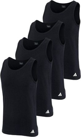 adidas Performance Poloshirt Tanktop Basic 4P (Packung, 4-tlg., 4er-Pack)