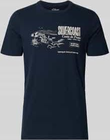 s.Oliver Red Label Regular Fit T-Shirt aus reiner Baumwolle