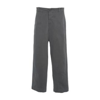 Nine In The Morning Homme, Pantalons, Gris, Taille: XL Pantalon &agrave; Jambes Larges