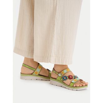 Laura Vita Sandalen Laura Vita Dorry 18 Gr&uuml;n