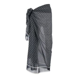 Tom Ford Asymmetrischer Rhombus Pareo - - Swimwear - Herren - Schwarzk - ONE SIZE