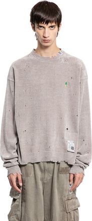 Miharayasuhiro Distressed Knit Sweater
