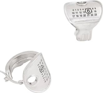 Maison Margiela Boucles doreilles - Femme - Accessoires - Gris - Taille: ONE Size