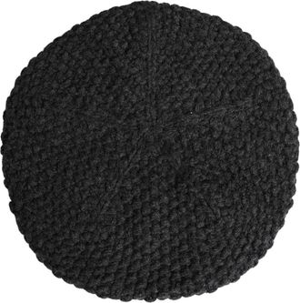 Dolce & Gabbana unisex, Accessoires, Noir, Taille: ONE Size Beret Hat