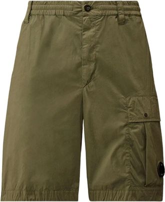 C.P. Company C.p. Company, Homme, Shorts, Vert, Taille: L Lens Cargo Shorts